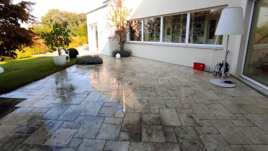 Wie Wird Meine Travertin Terrasse Wieder Schön? | Wir Retten Ihren Stein!